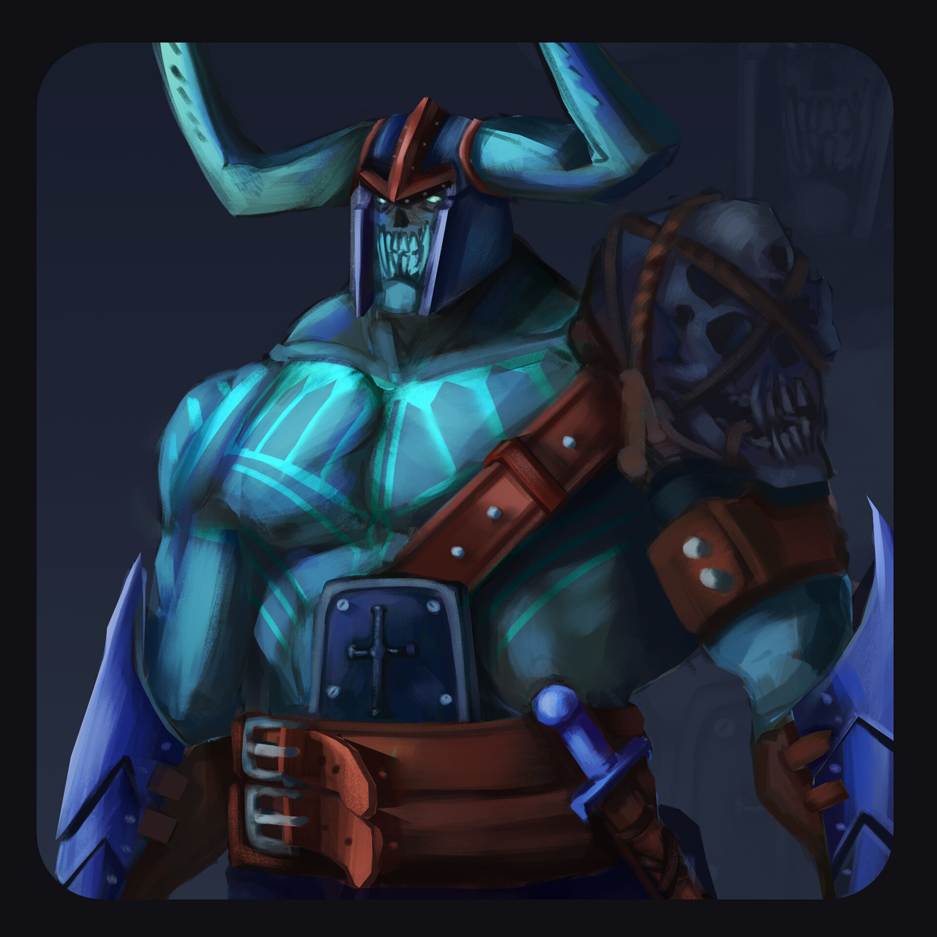 ArtStation - Grunt Miniboss - Character Concept (Kravig)