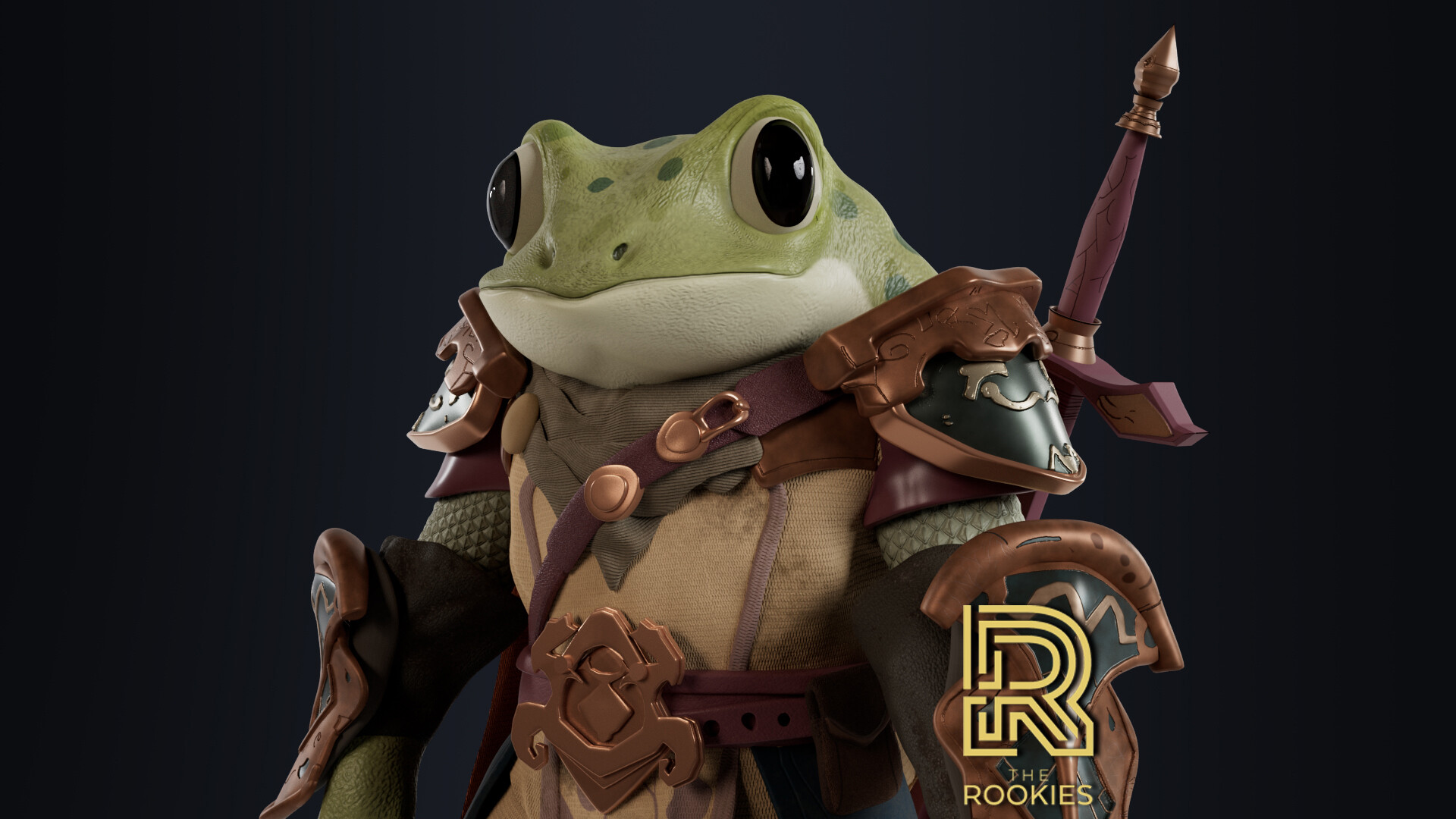 ArtStation - Warrior Frog