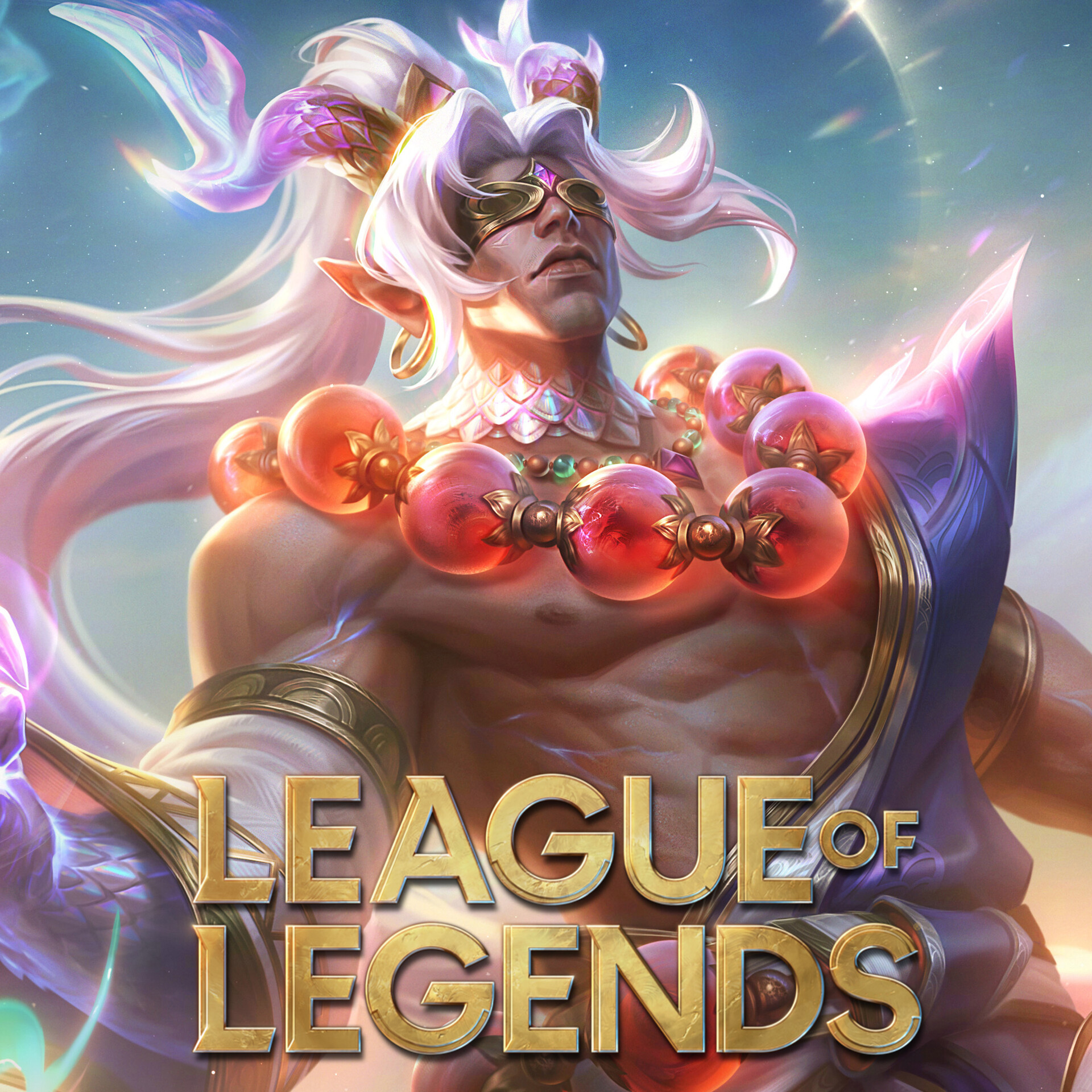 ArtStation - Divine Heavenscale Lee Sin splash for League of Legends