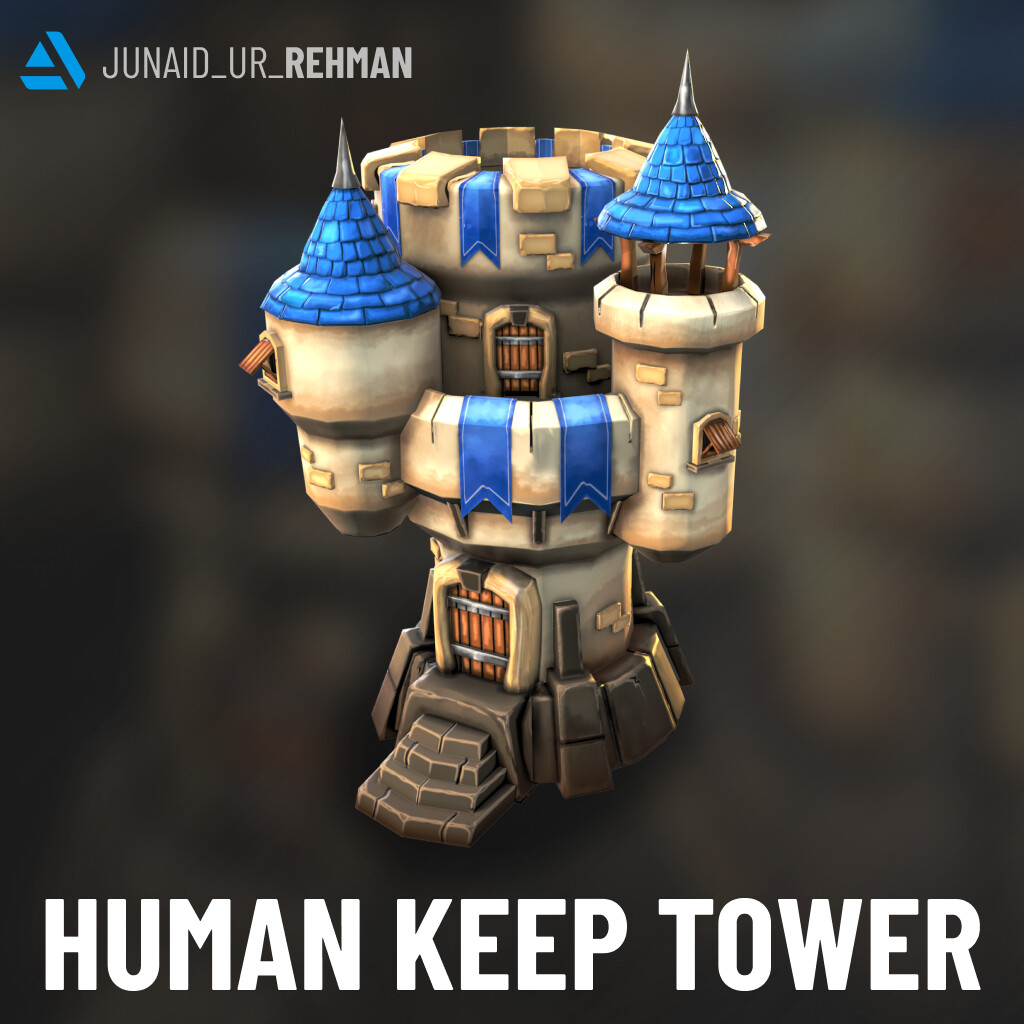 ArtStation - Human-Keep tower