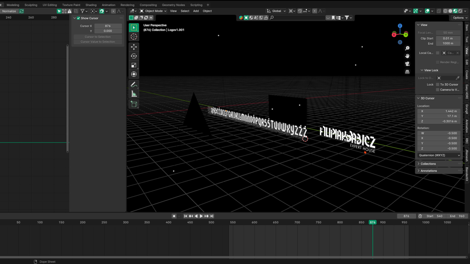 ArtStation - 2D Text Logo Animation