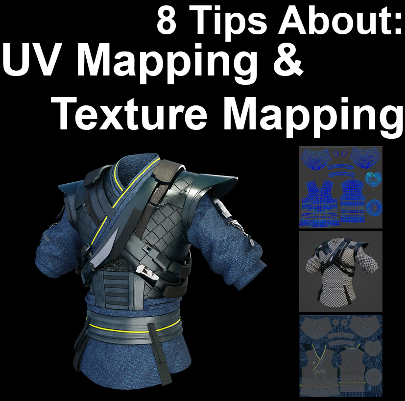 ArtStation - 8 Tips about UV Mapping and Texture Mapping