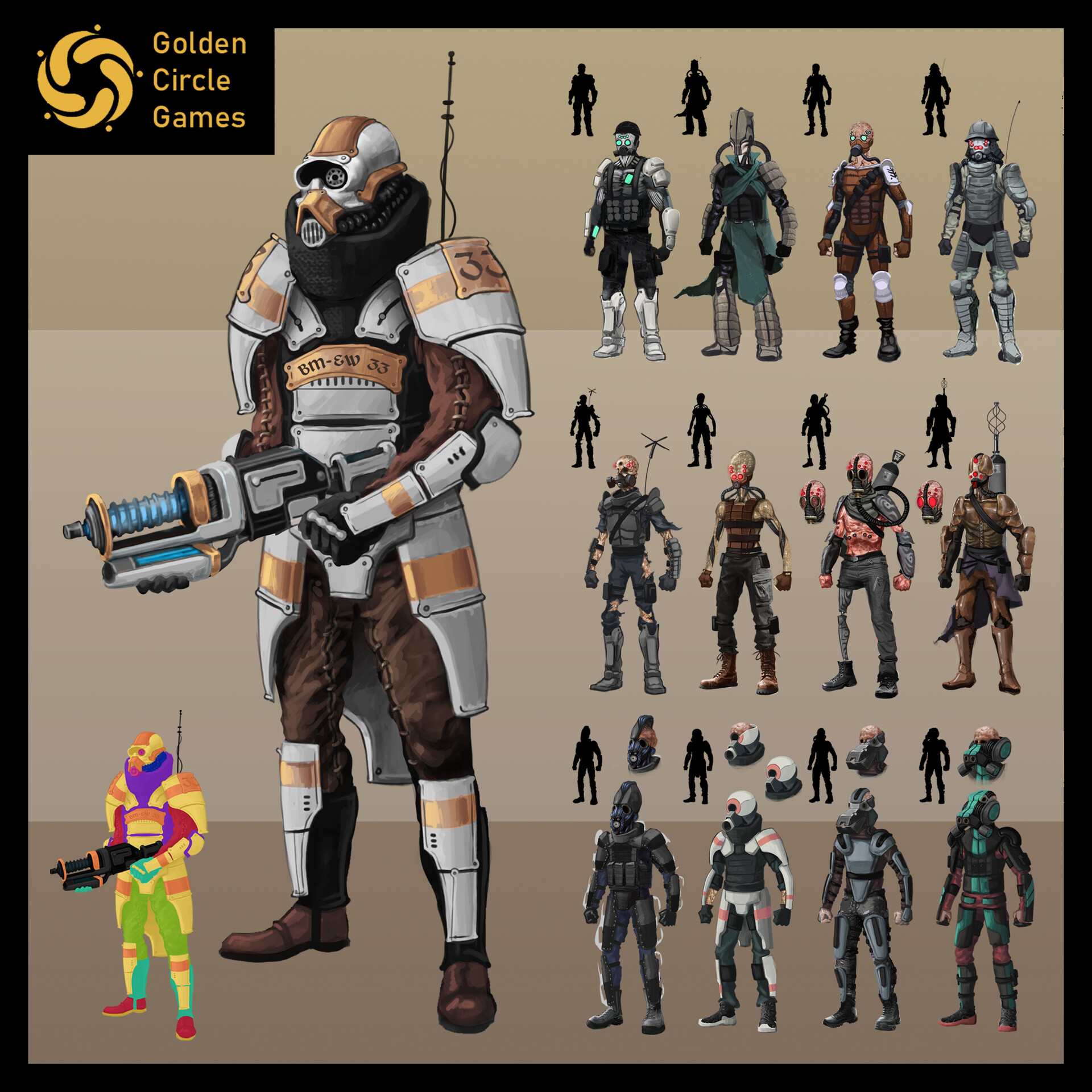 ArtStation - Basic Soldier - Cloud Annex