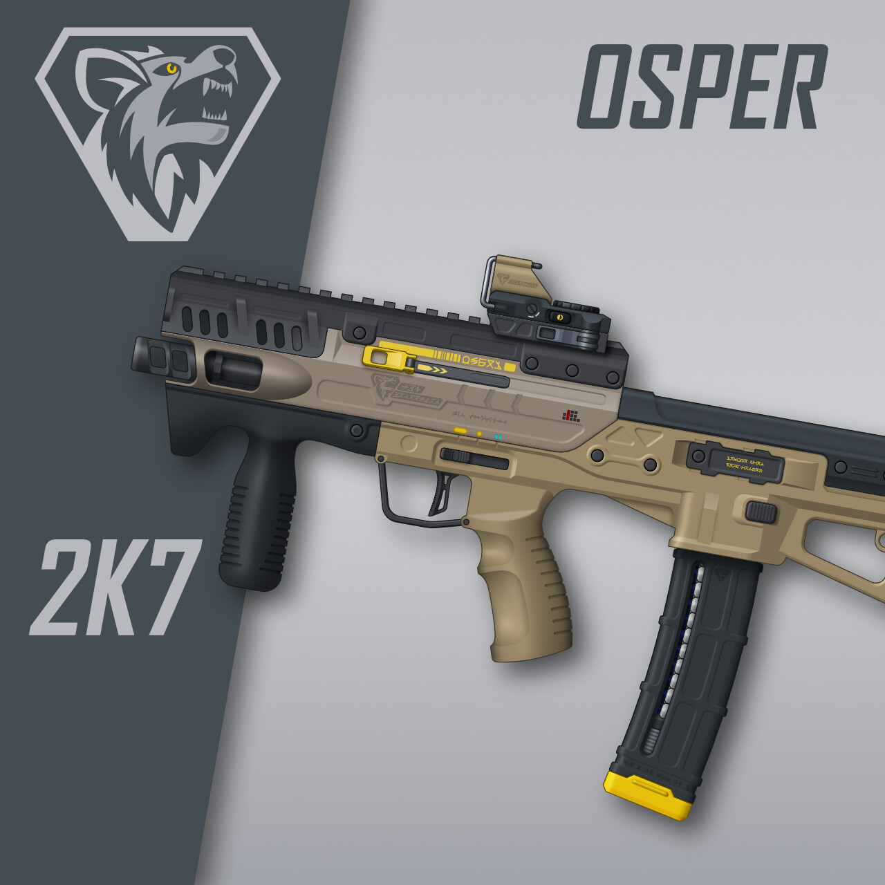 ArtStation - 2K7 "Osper" PDW