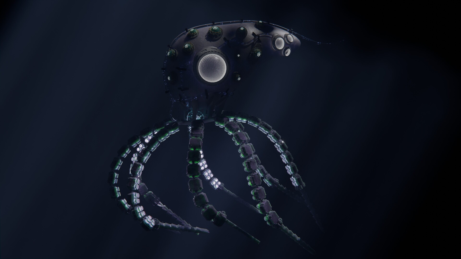 ArtStation - Mechanical octopus