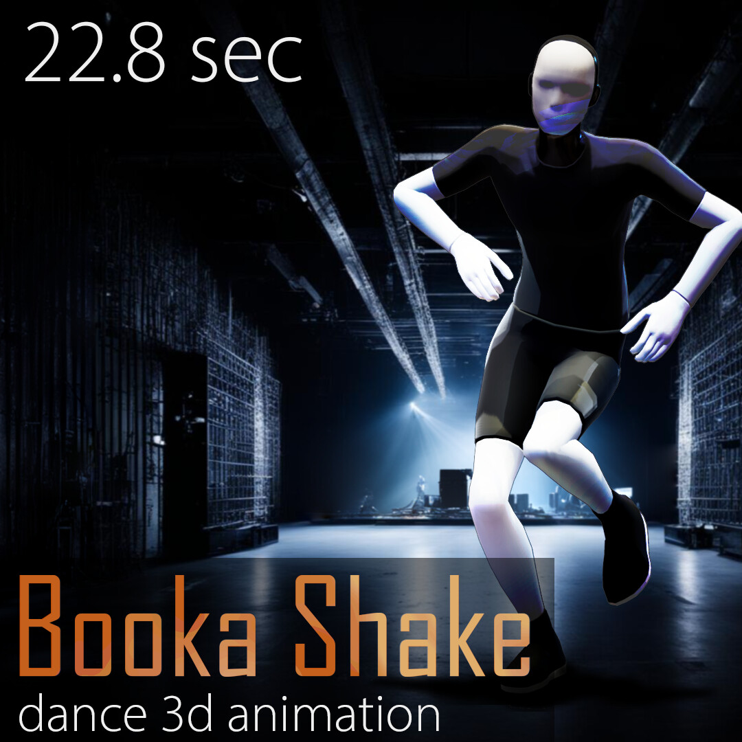 ArtStation - A&M: Booka Shake - dance loop (MocapDancer animation) 118bpm