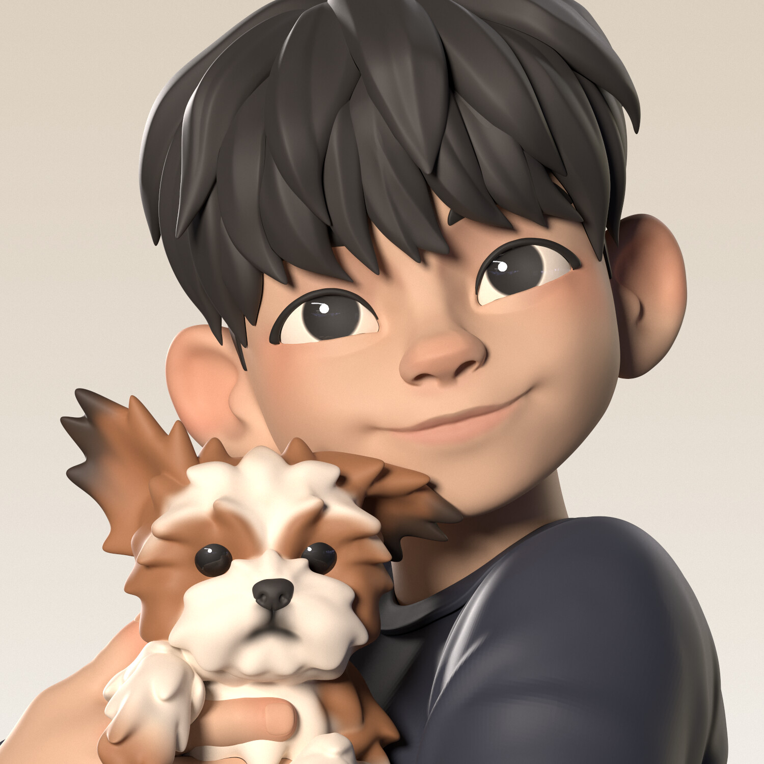 ArtStation - Me and my dog