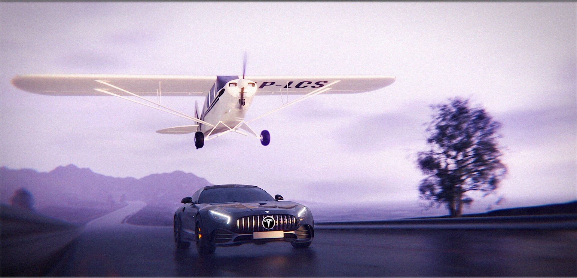 ArtStation - Car-Plane Flow (2022)