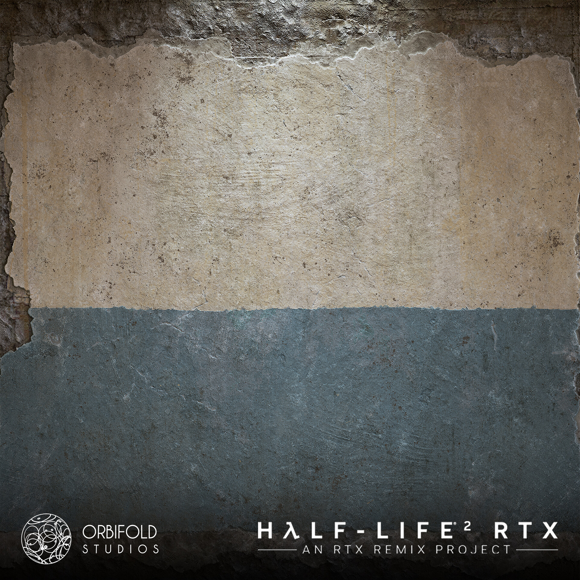 ArtStation - HALF-LIFE 2 RTX - Plaster Wall