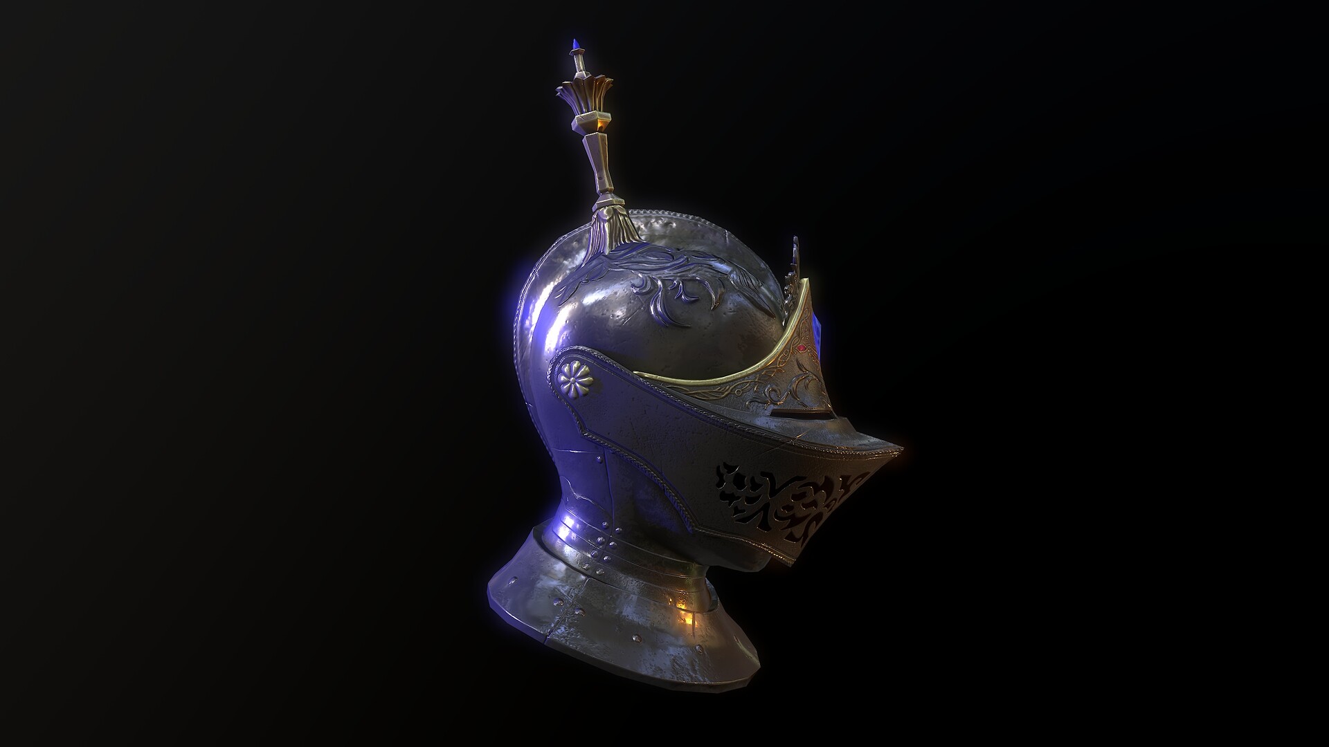 ArtStation - Elden Ring fanart - Carian Helmet