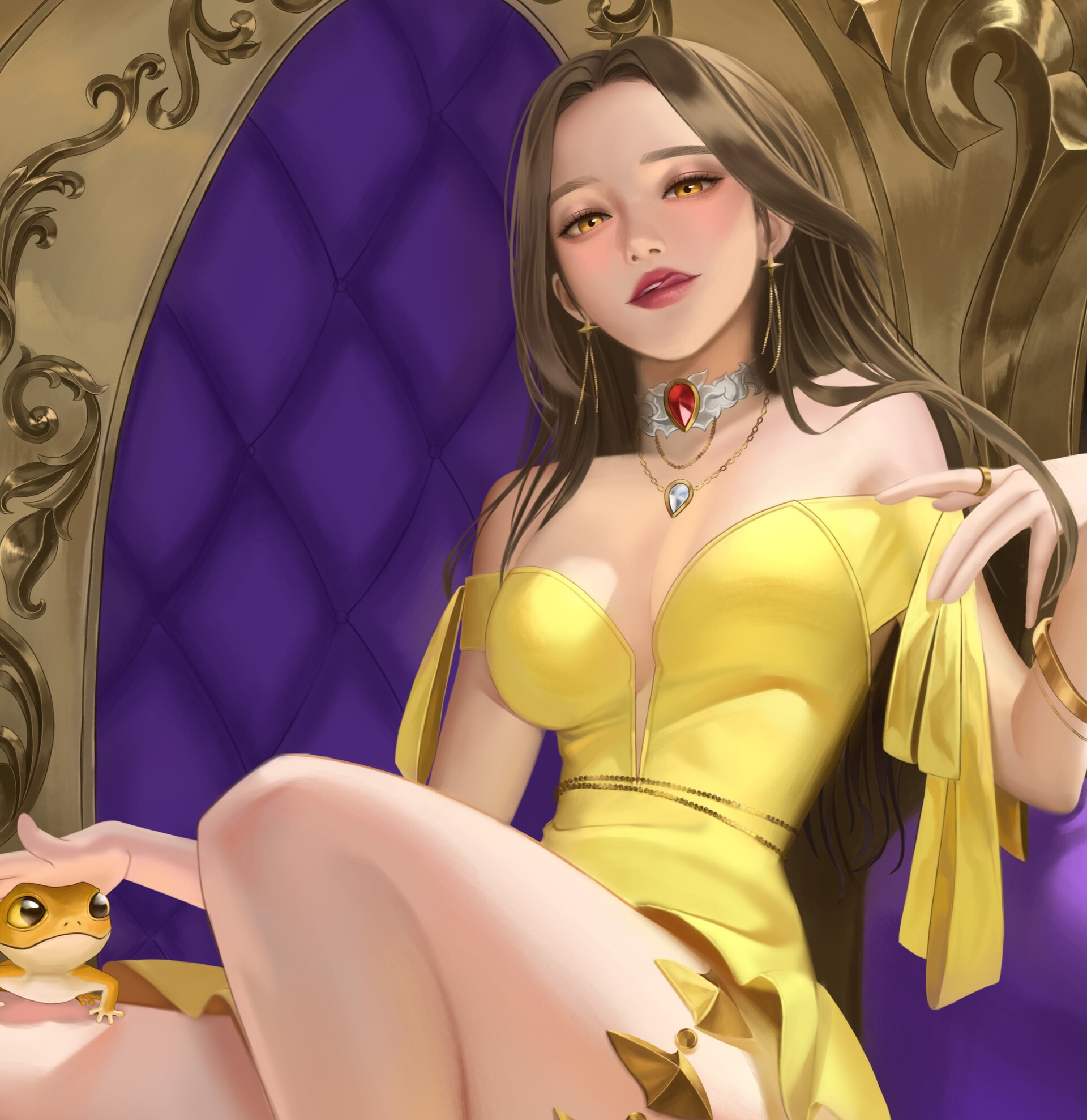 ArtStation - Lizard Queen