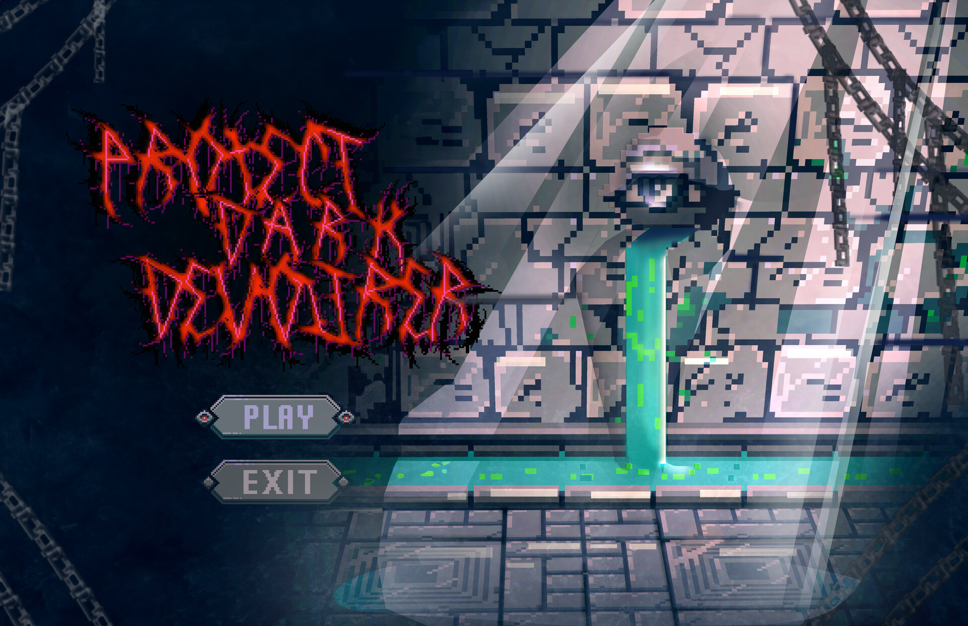 ArtStation - Project Dark Devourer Metroidvanian GameJam