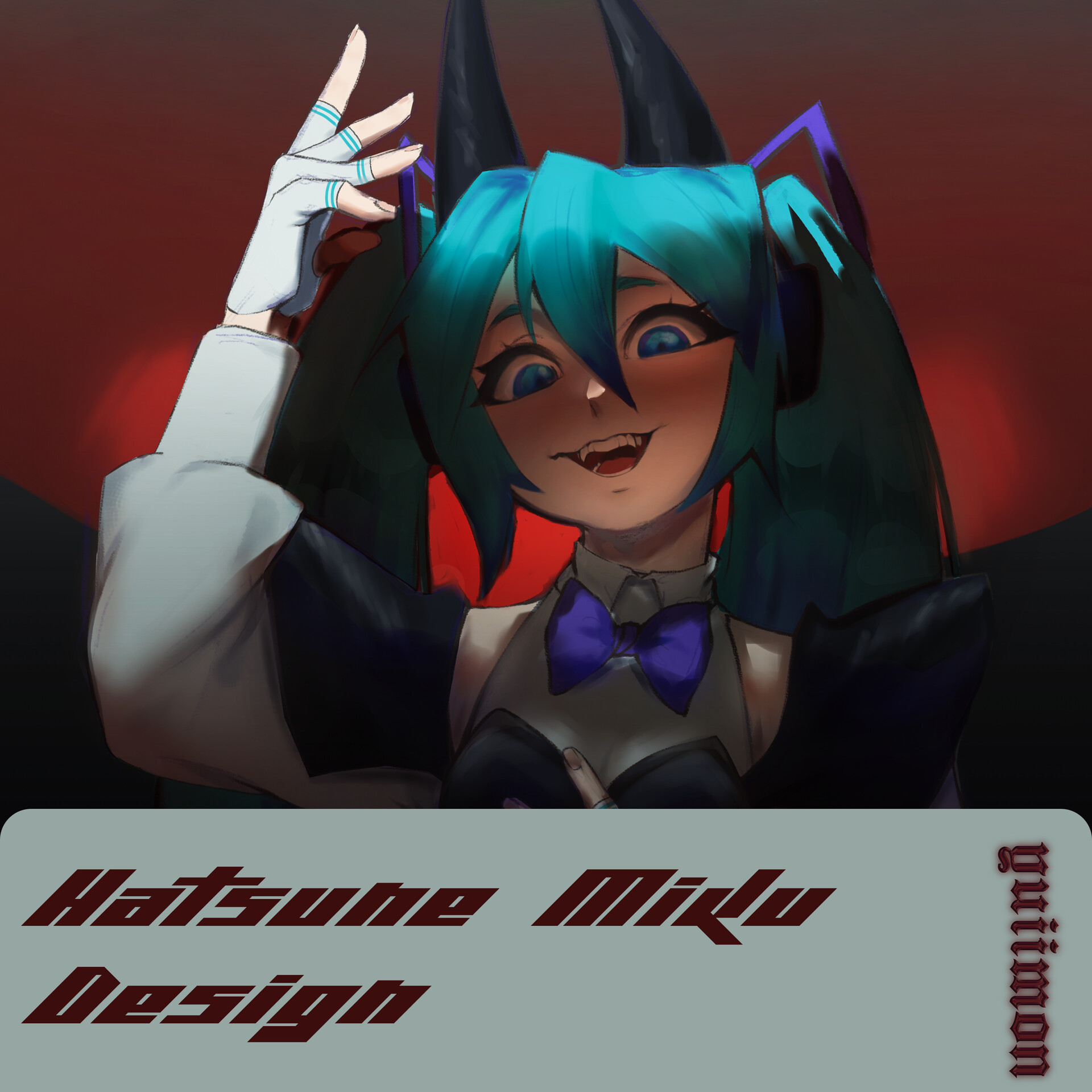 ArtStation - Hatsune Miku [DESIGN]