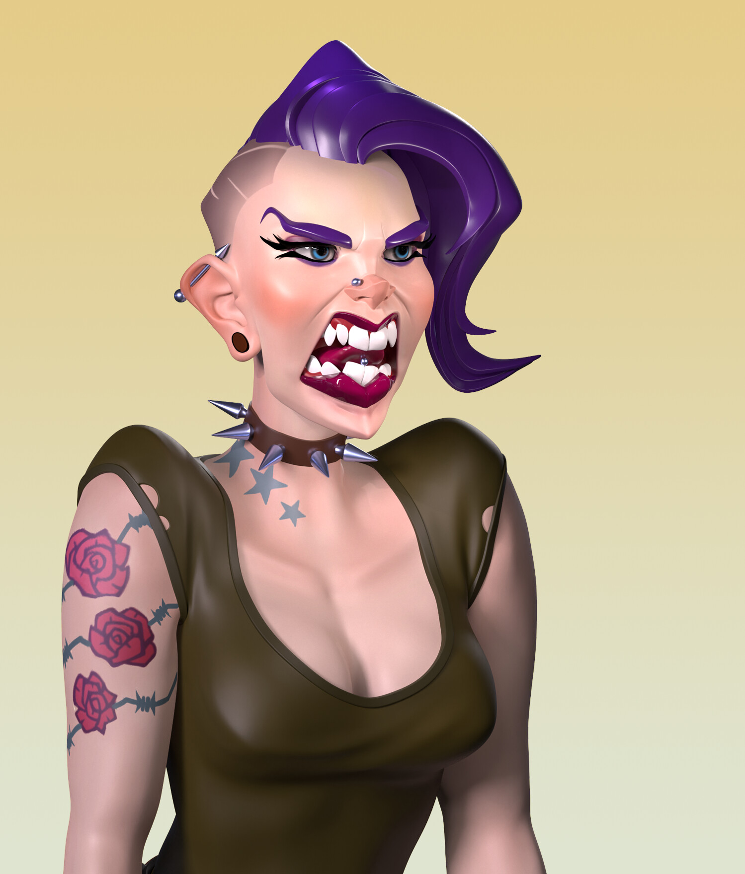 ArtStation - Punk Girl