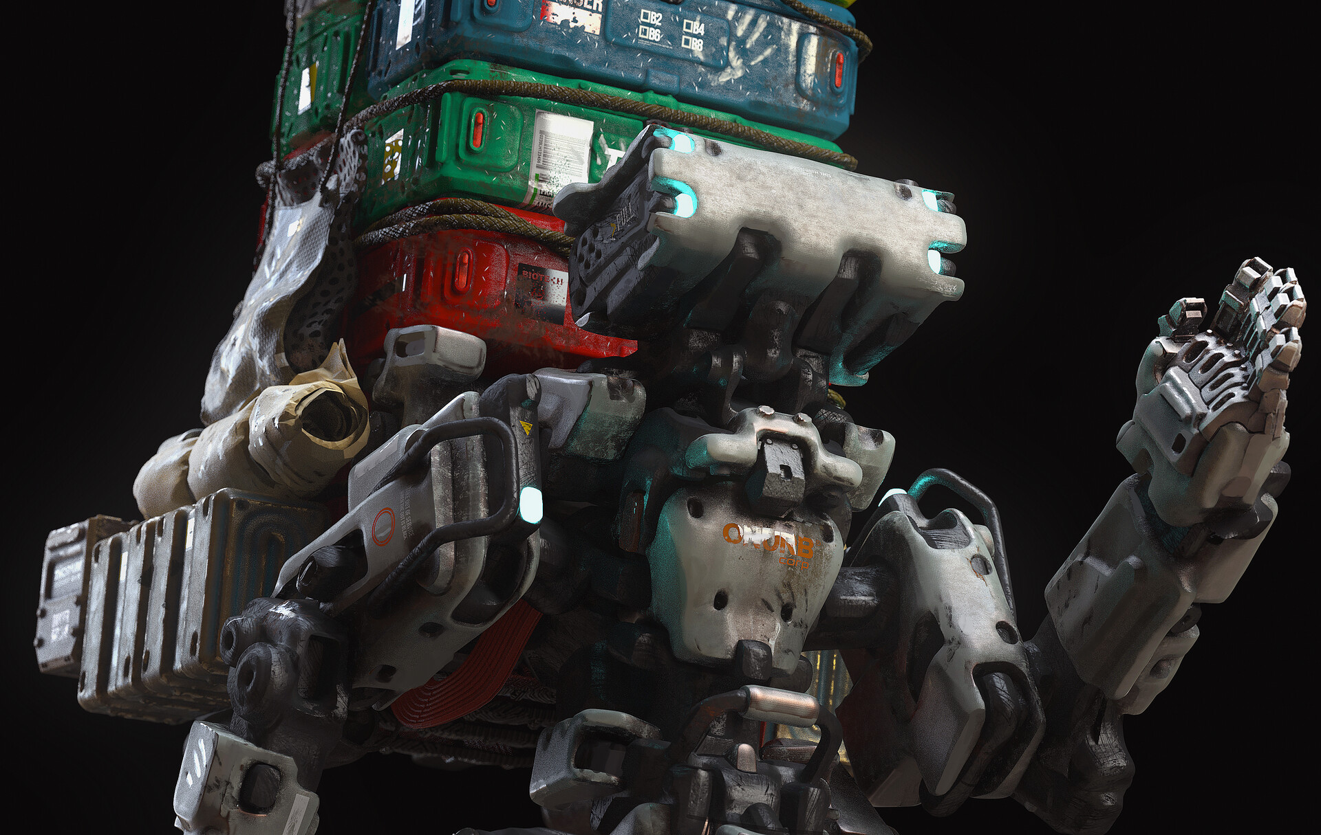 ArtStation - Carrier Mech 005