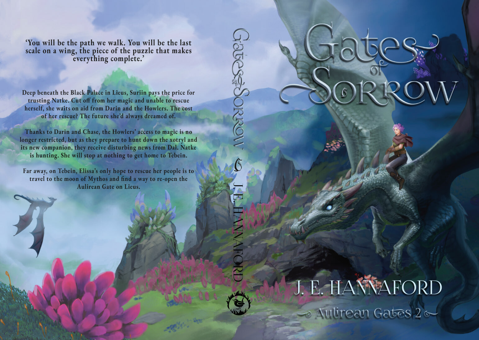 ArtStation - "Gates of Sorrow" book cover