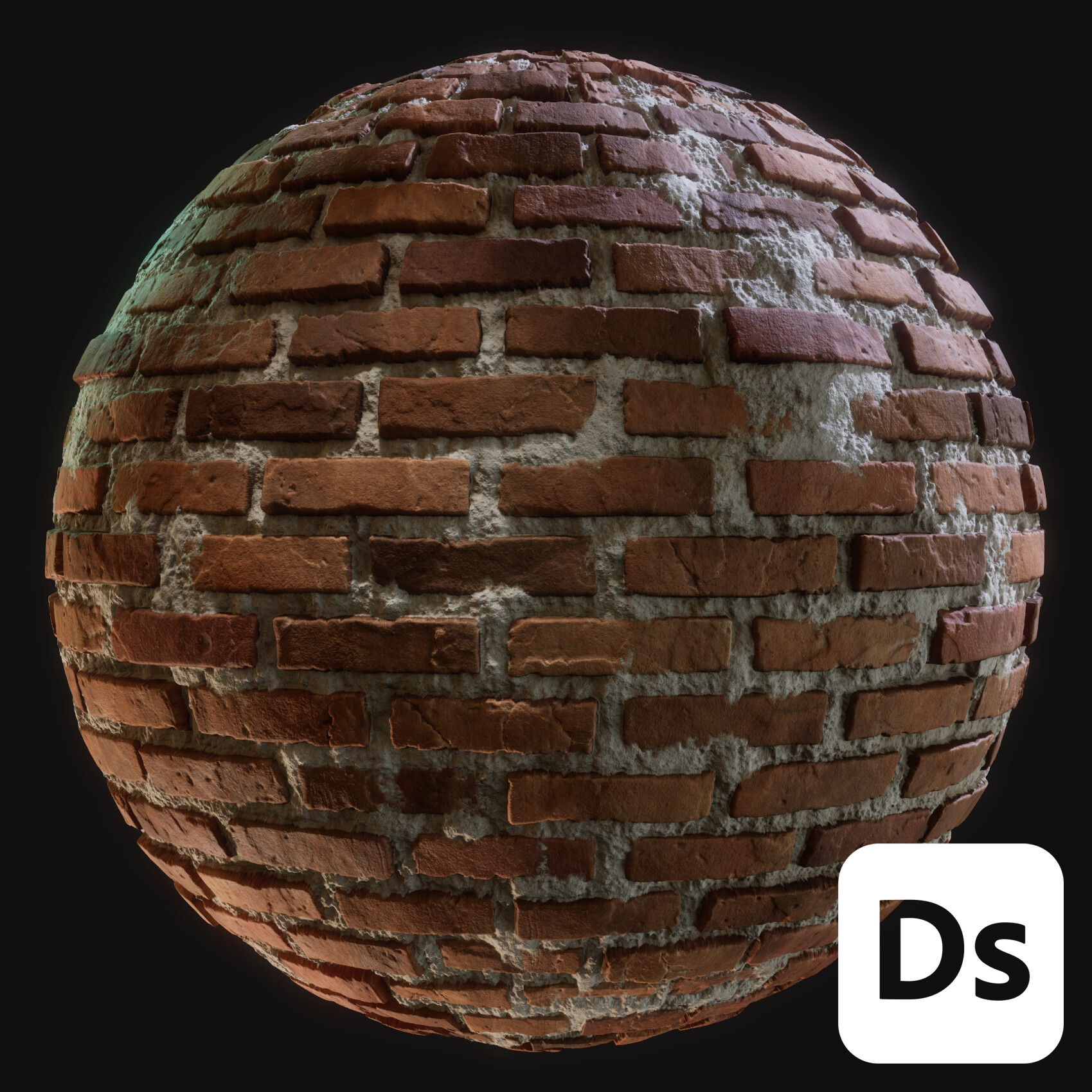 ArtStation - Brick Wall Material - Substance Designer