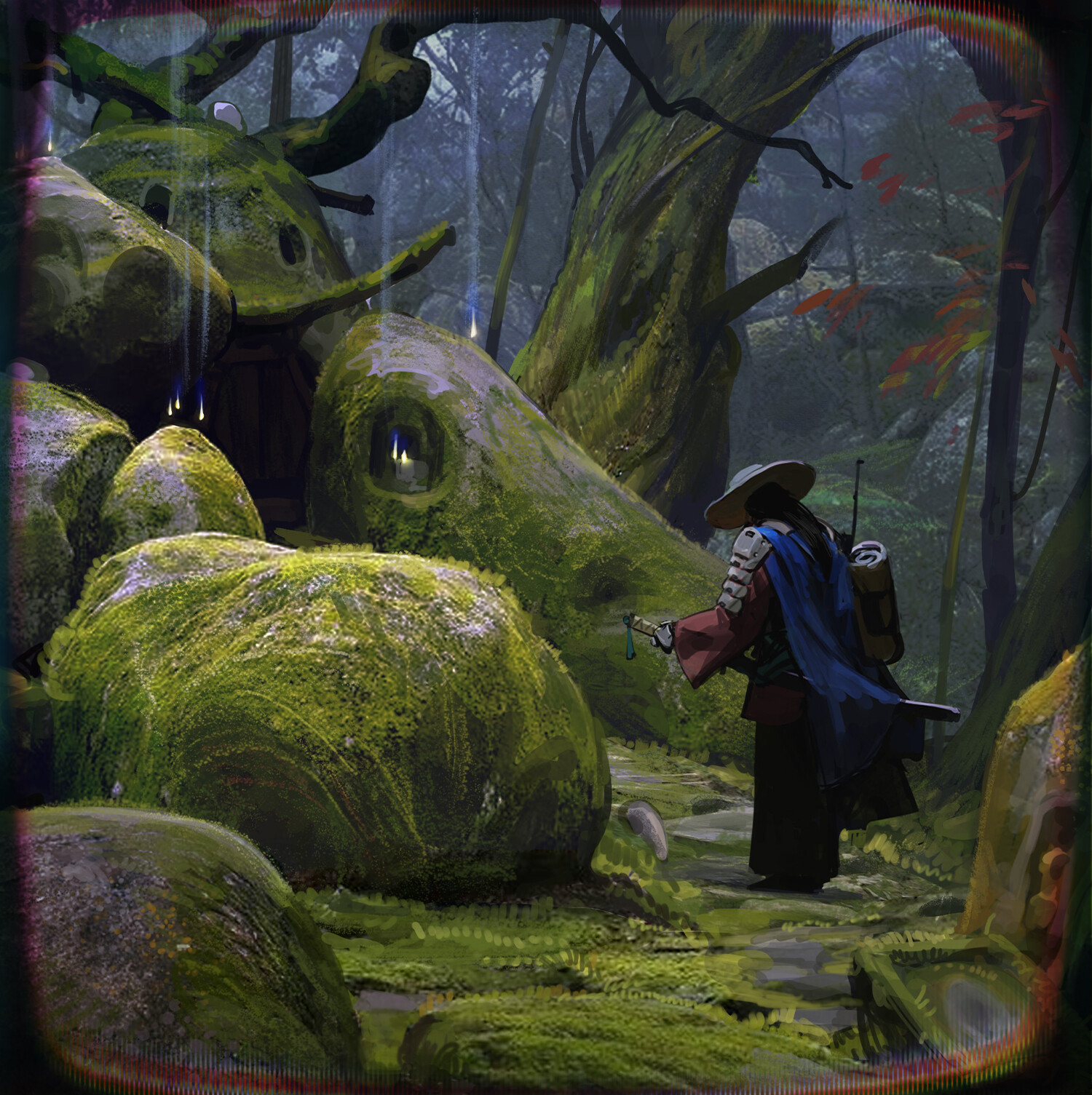 ArtStation - SMOLDERING CONCRETE - Abandoned Shrine