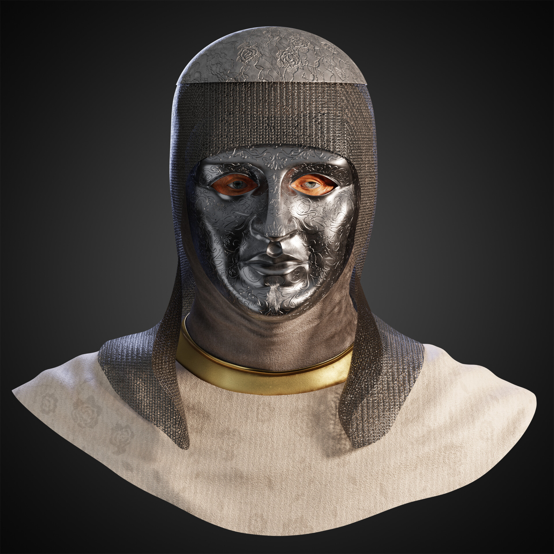 ArtStation - King Baldwin IV Bust