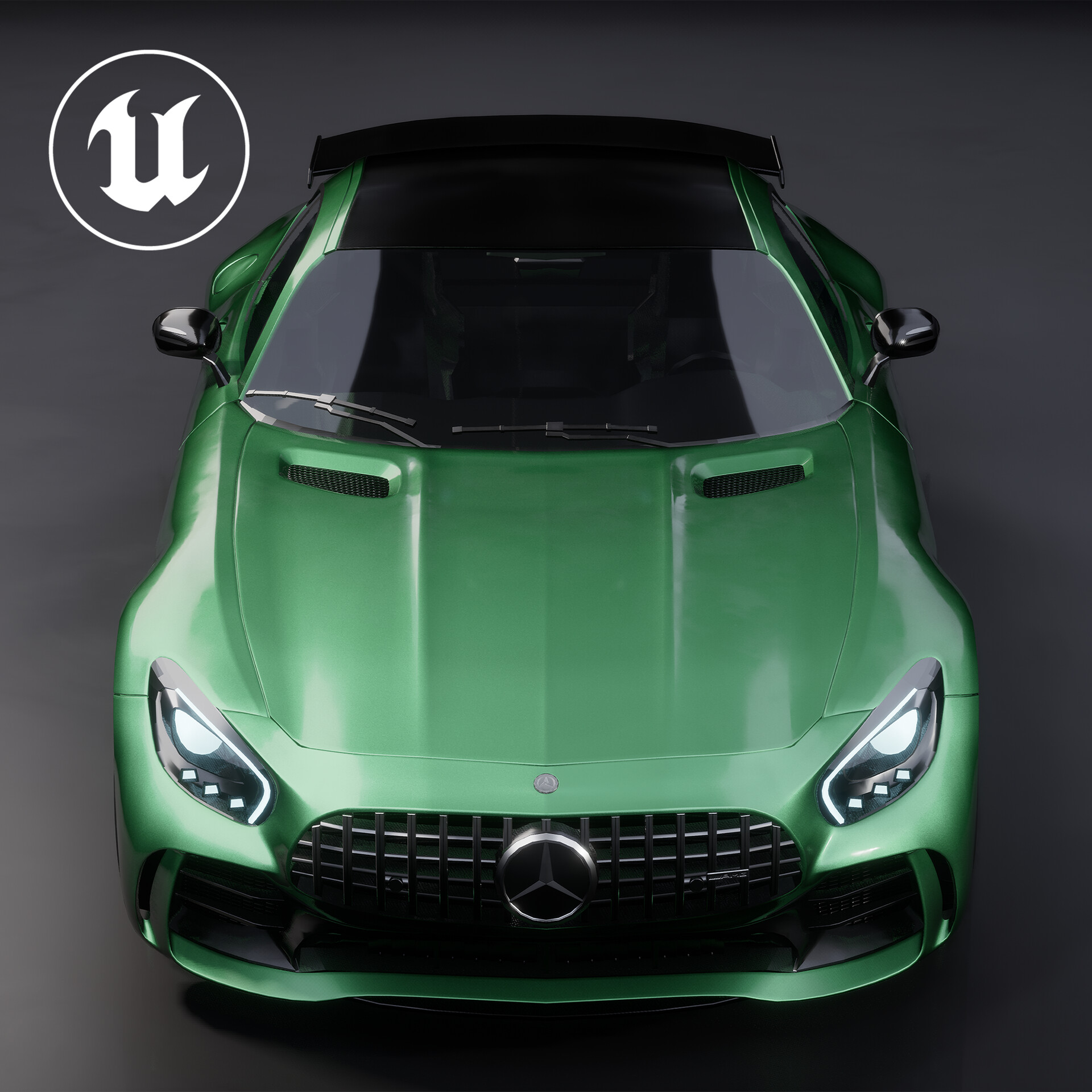 ArtStation - 2017 Mercedes-AMG GT R (Updated)