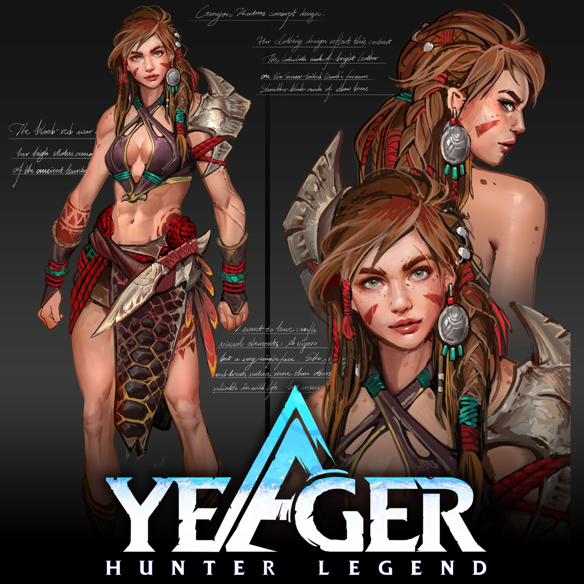 ArtStation - Canyon Huntress