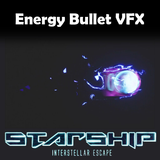 ArtStation - Energy Bullet and Impact VFX