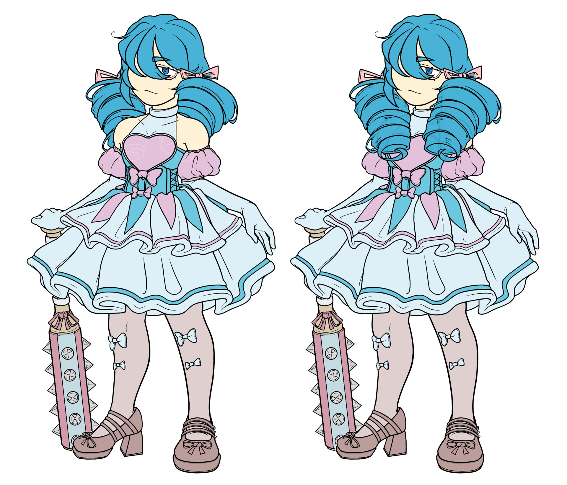 ArtStation - Peyton (Character Sheet)