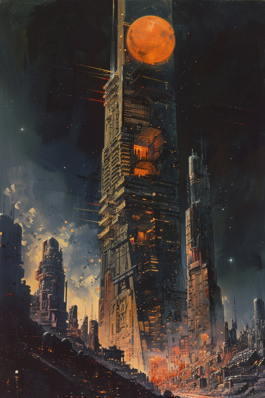 ArtStation - Space Tower