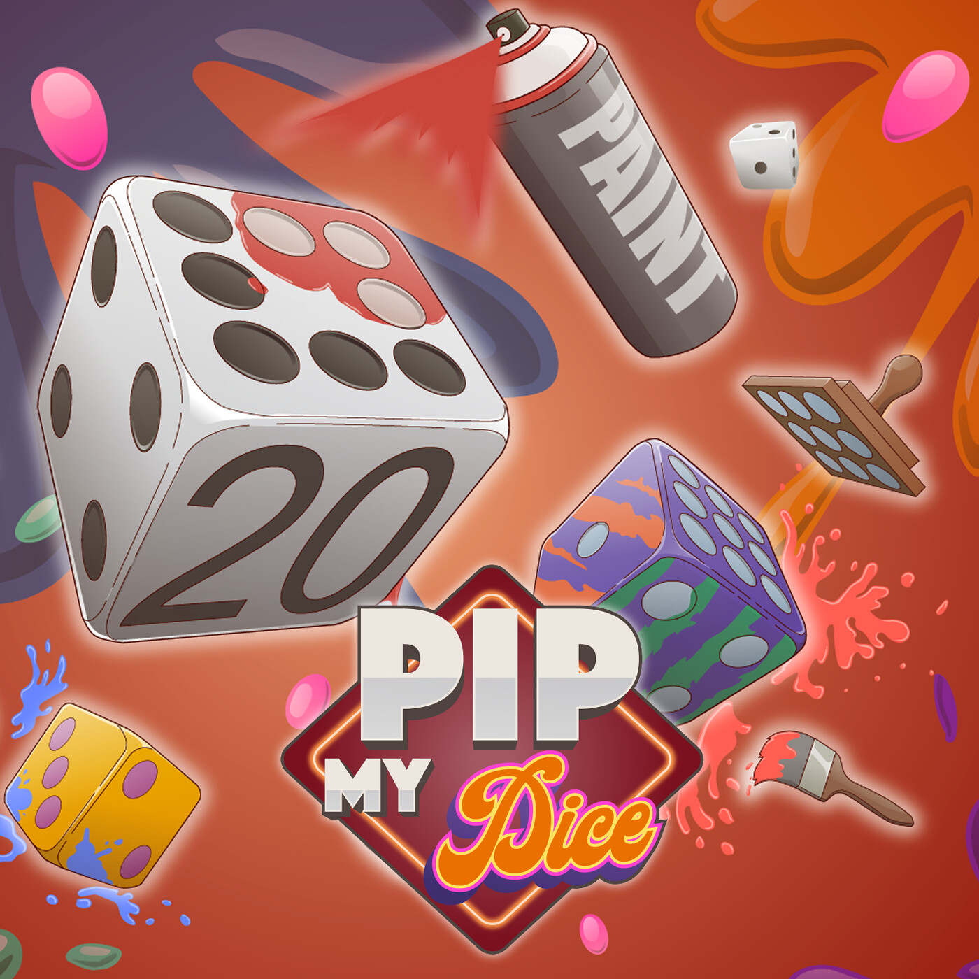ArtStation - Pimp My Dice Game Art