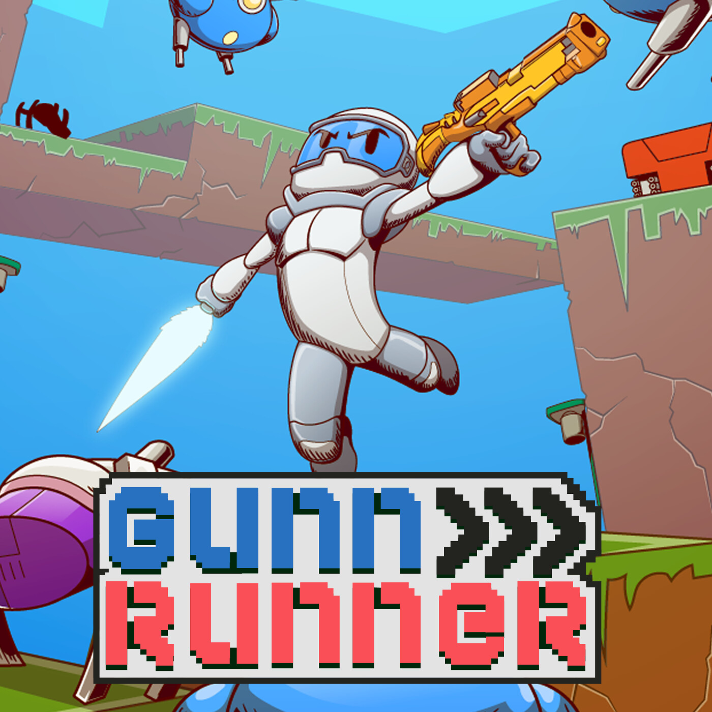 ArtStation - GunnRunner Cover Art