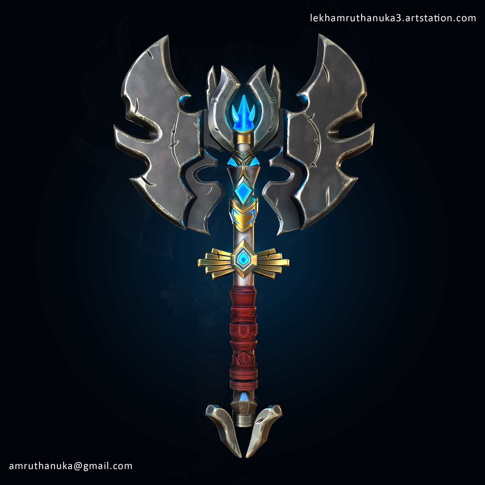 ArtStation - Stylized Axe