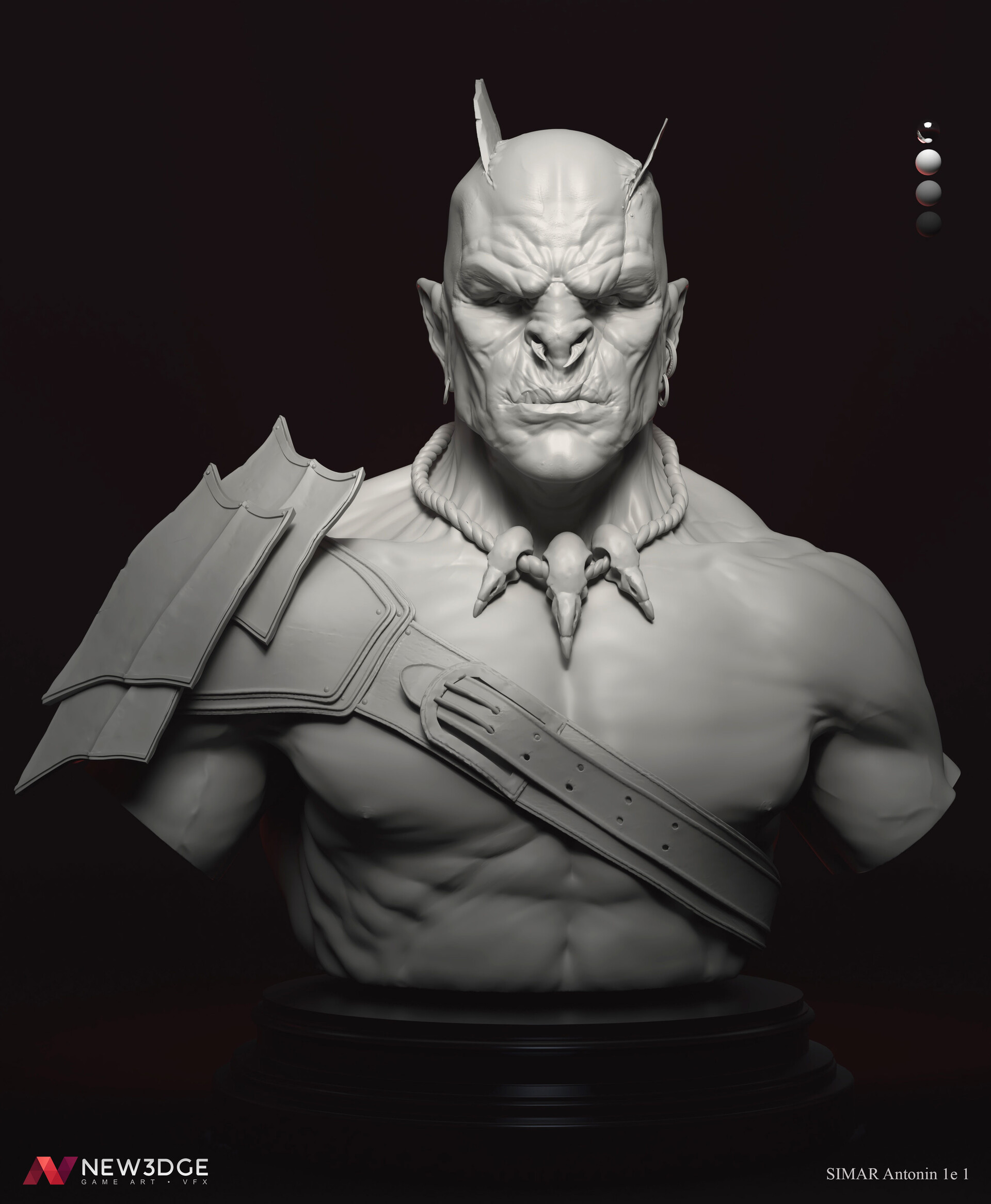 ArtStation - Orc Scuplt