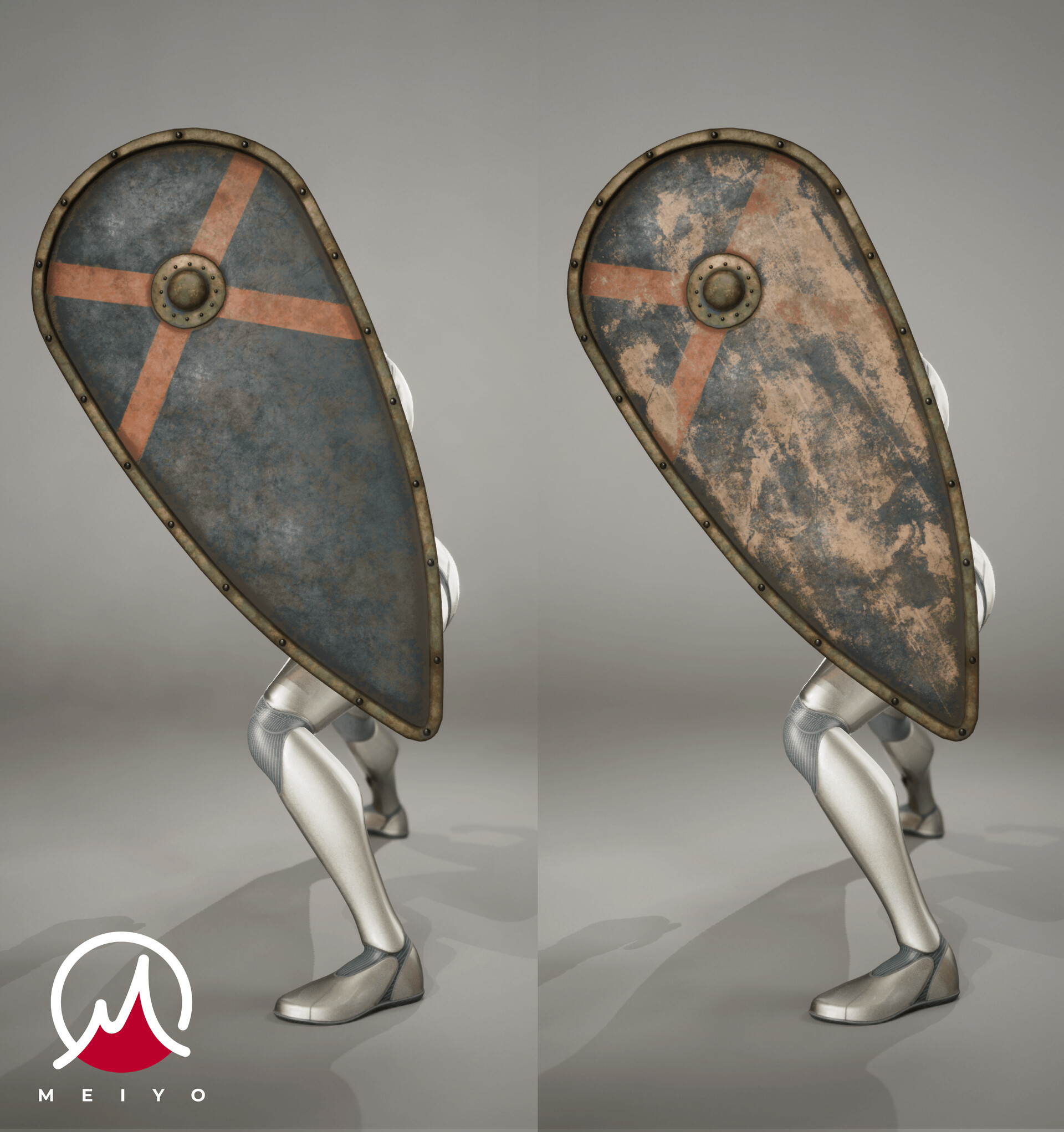 ArtStation - Medieval European Shields Asset Pack