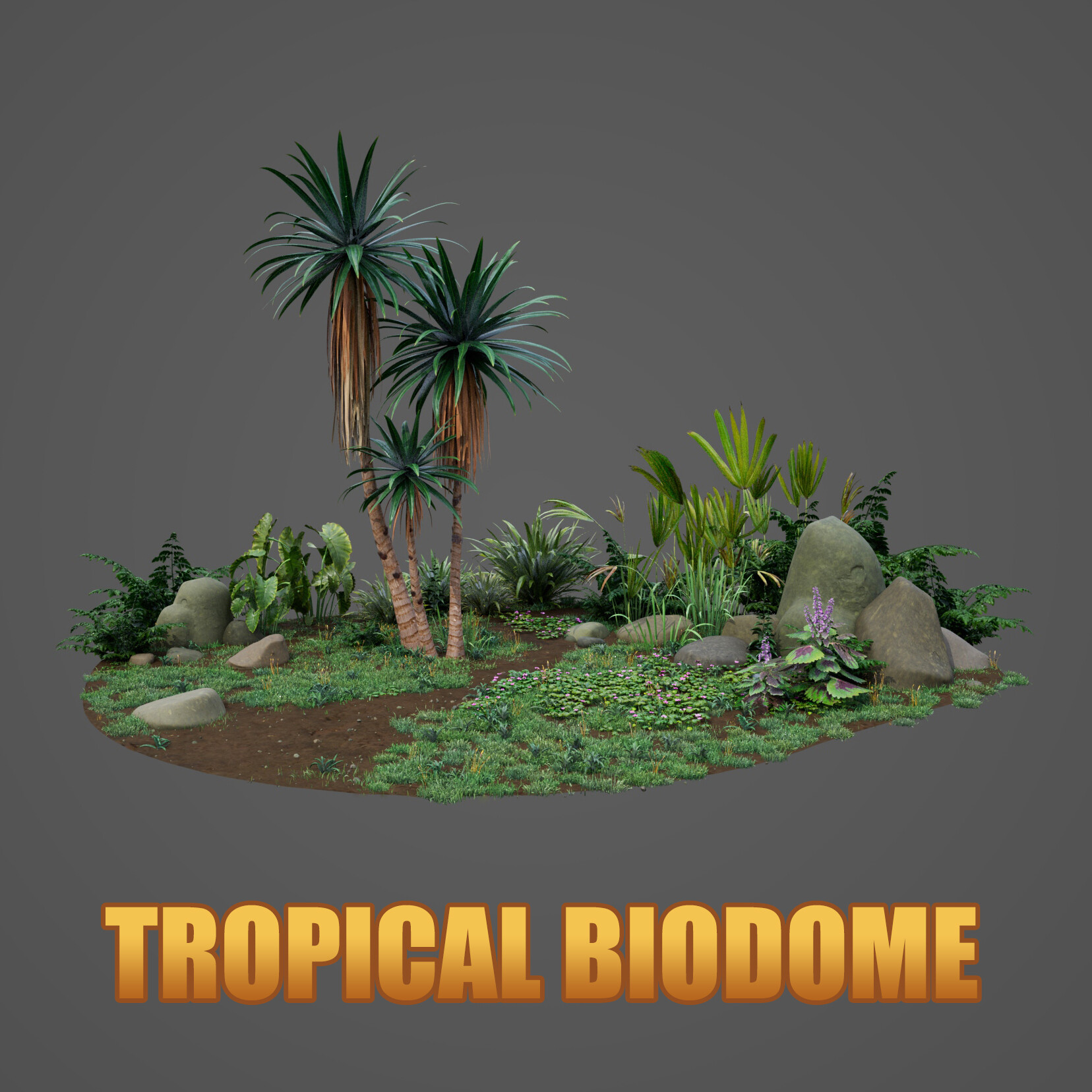ArtStation - Tropical Biodome