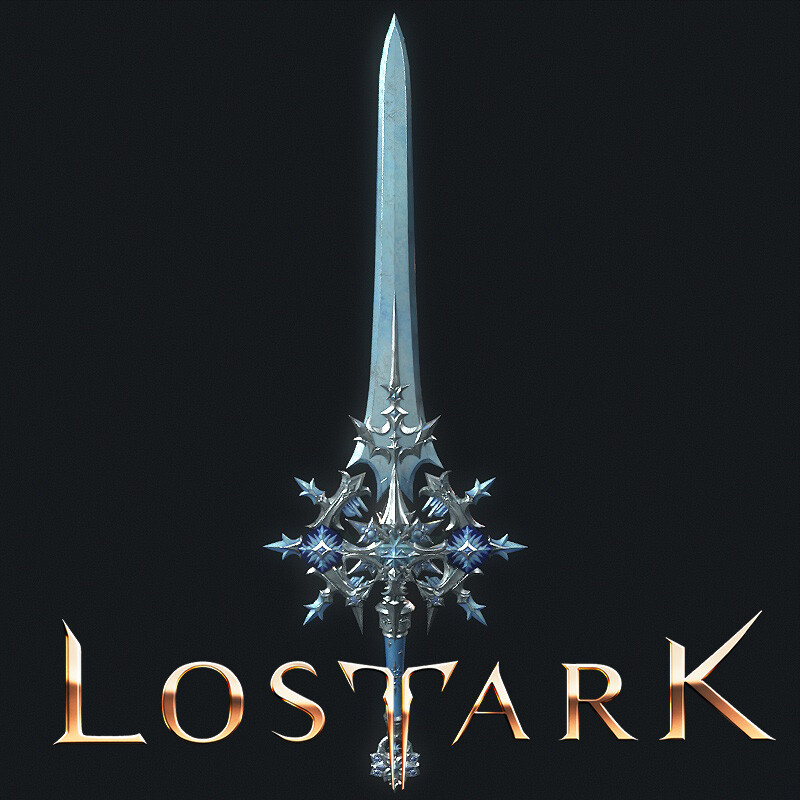 ArtStation - Lostark Snowflake sword