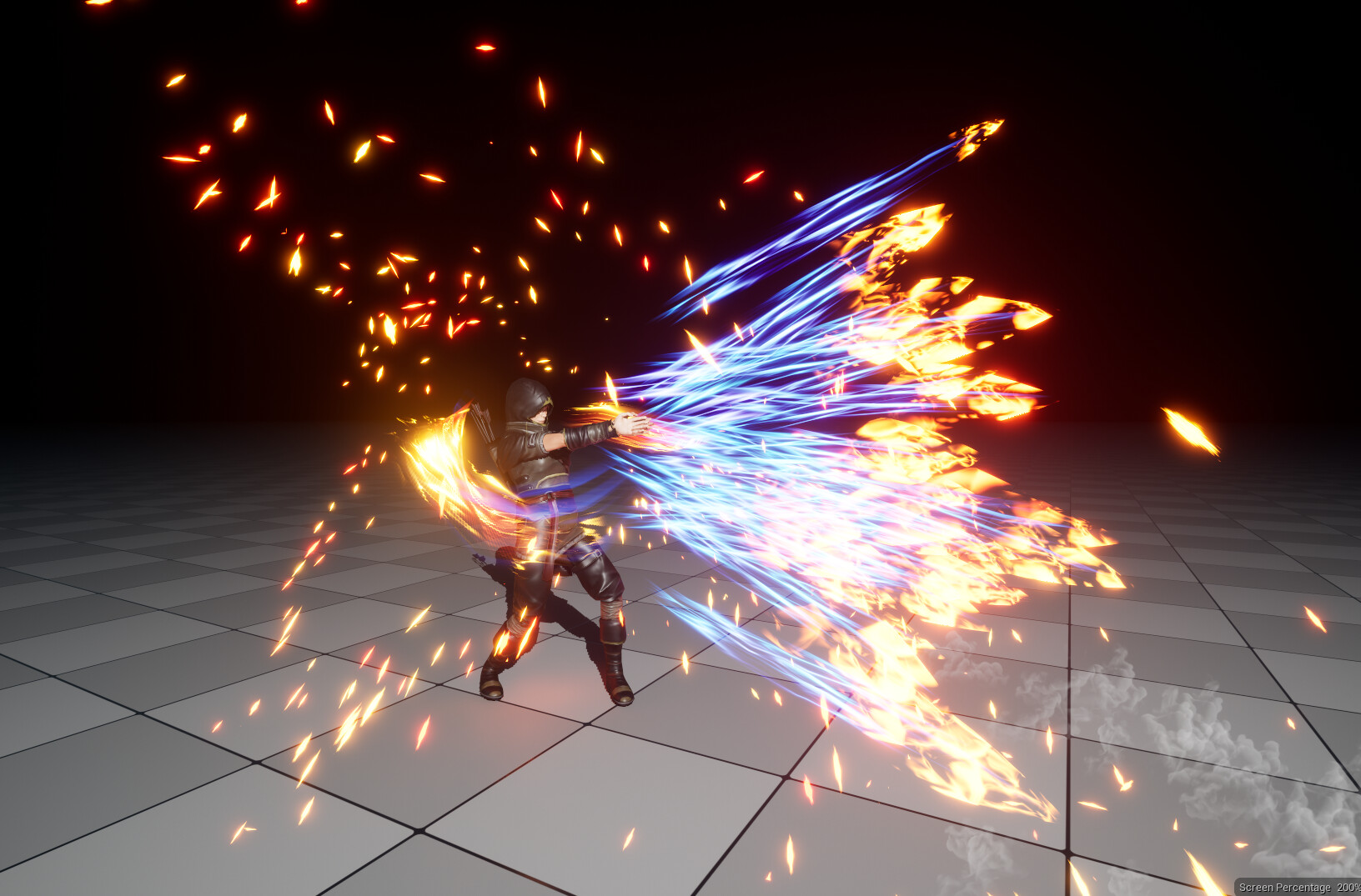 ArtStation - FX Flame attack