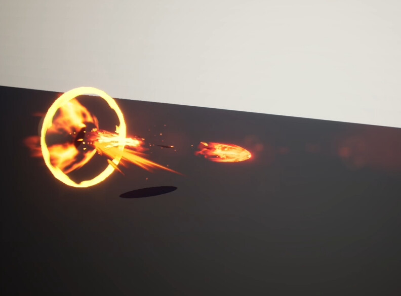 ArtStation - Fire Projectile