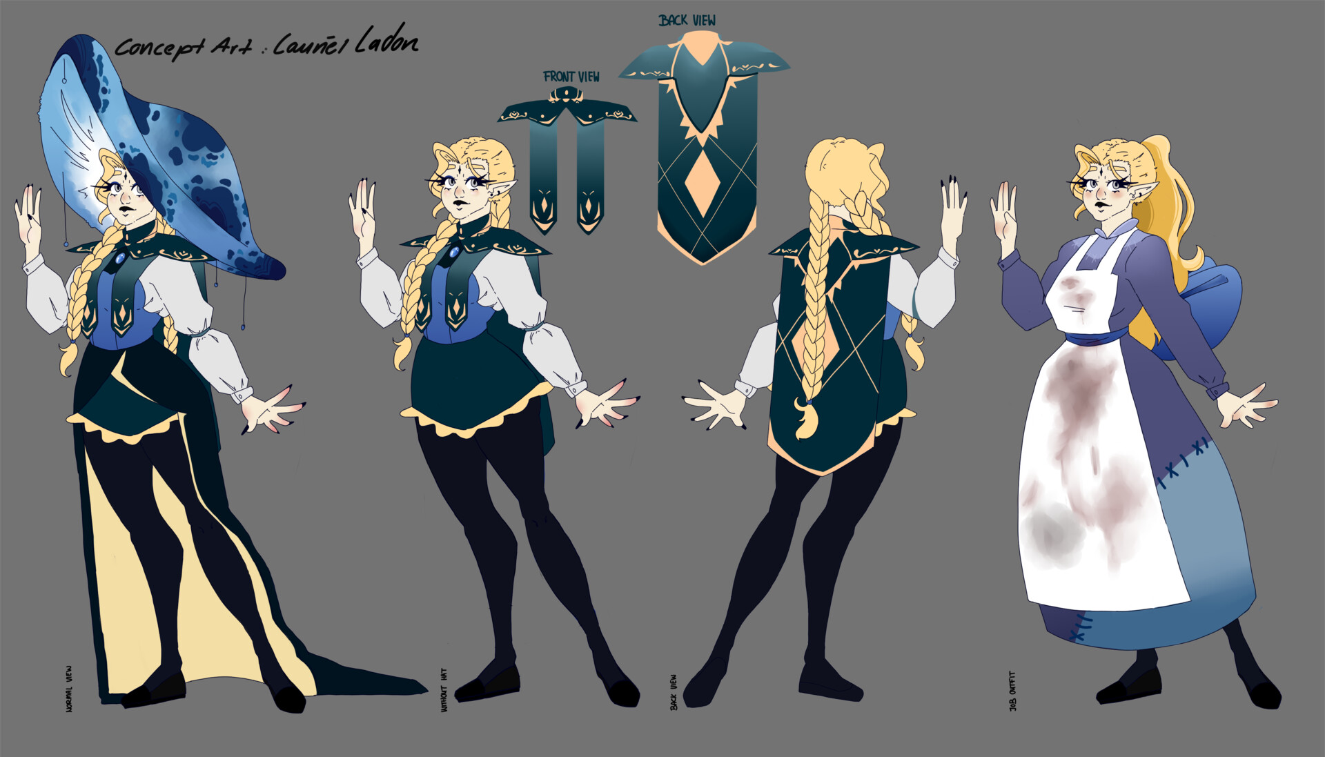 Morbits - DnD Character - Lauriel