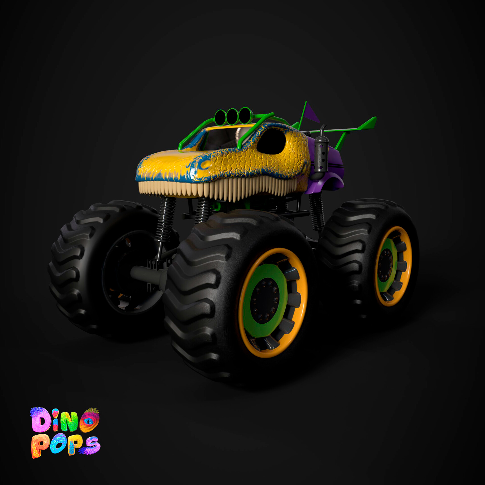 ArtStation - Dino Pops - Props