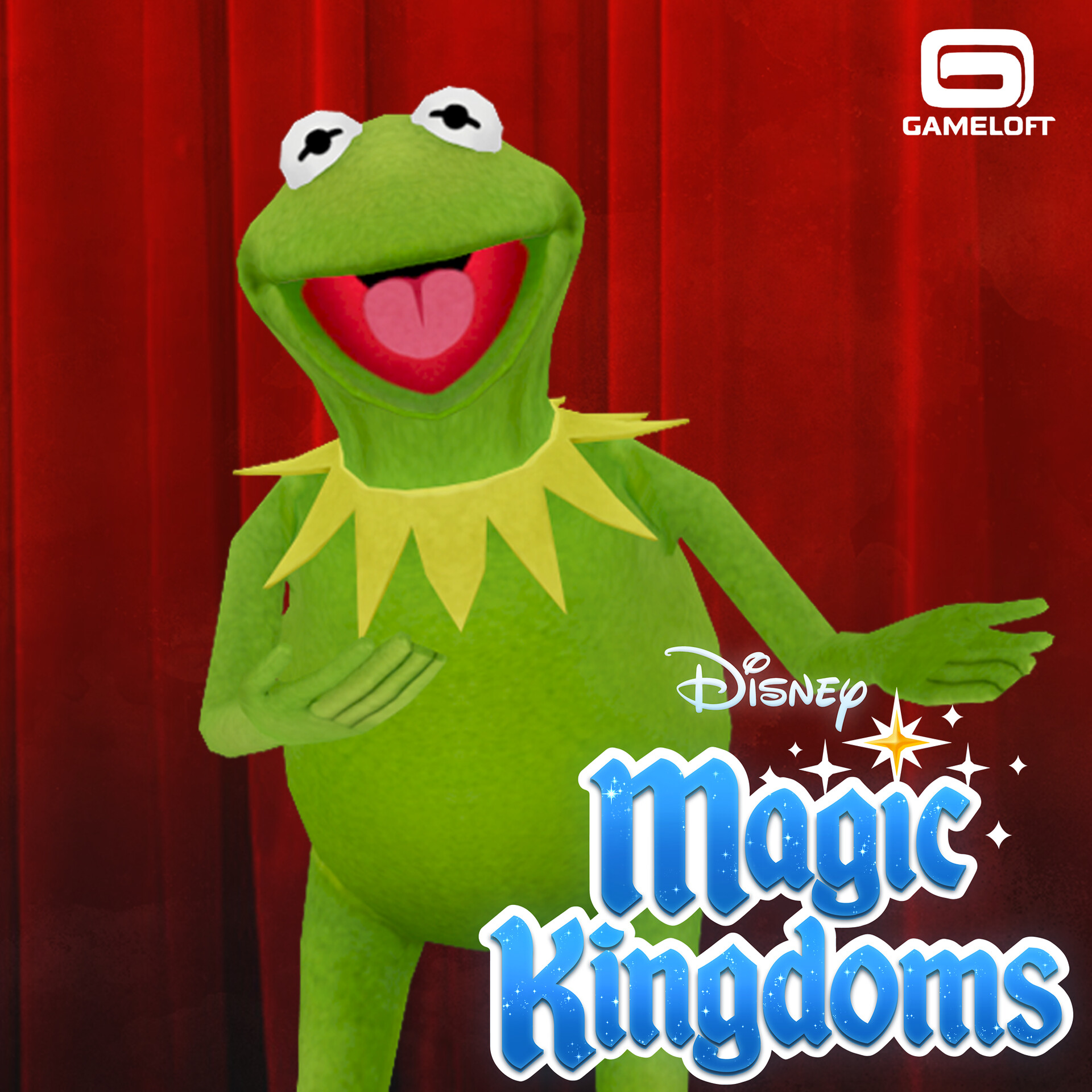 ArtStation - Kermit - Disney Magic Kingdoms