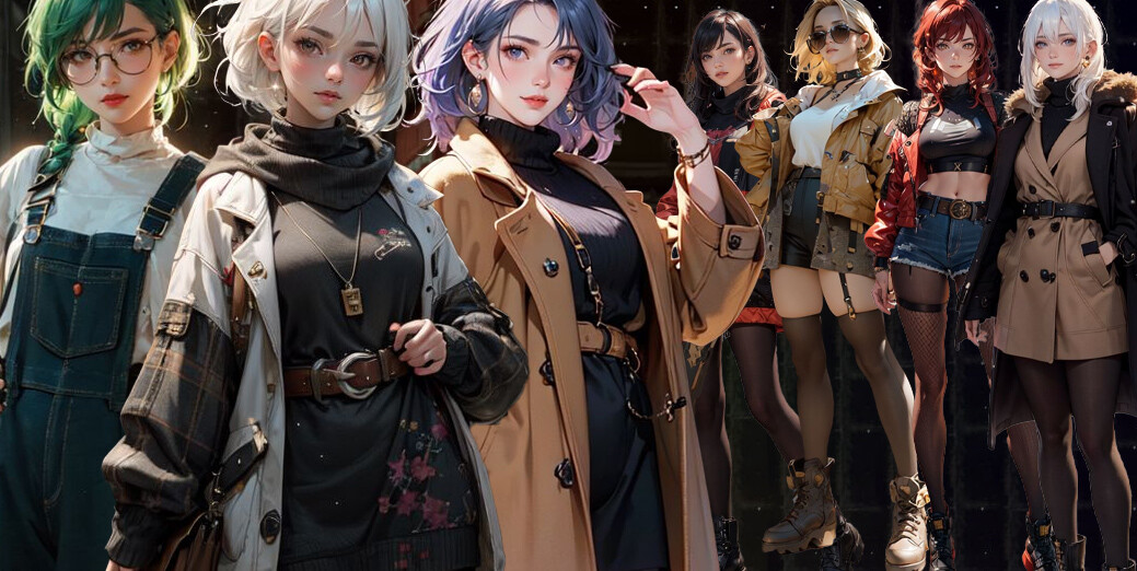 4K Anime Reference Art for Artists and Enthusiasts - 296 Fall Autumn ...