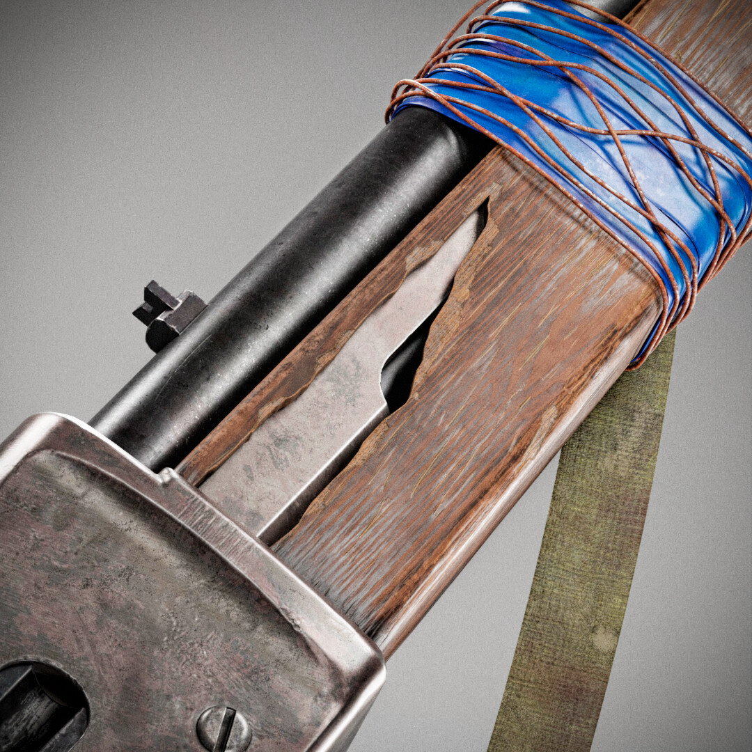 ArtStation - Lever Action Rifle