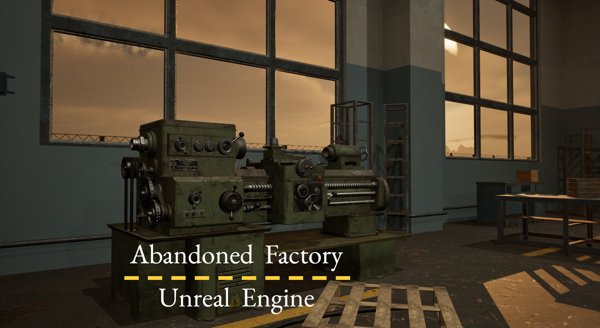 ArtStation - Abandoned Factory Environment in Unreal Engine