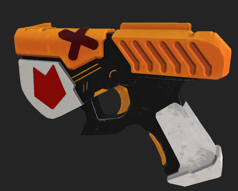 ArtStation - Fox Weapon (concept from nohaila)
