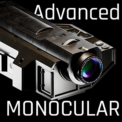 ArtStation - Advanced Monocular (Game ready)