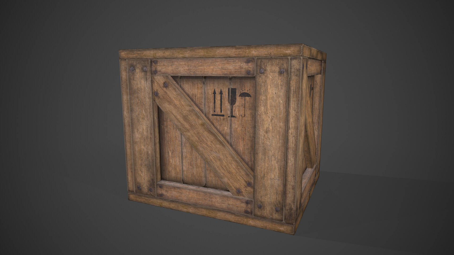 ArtStation - Wood box