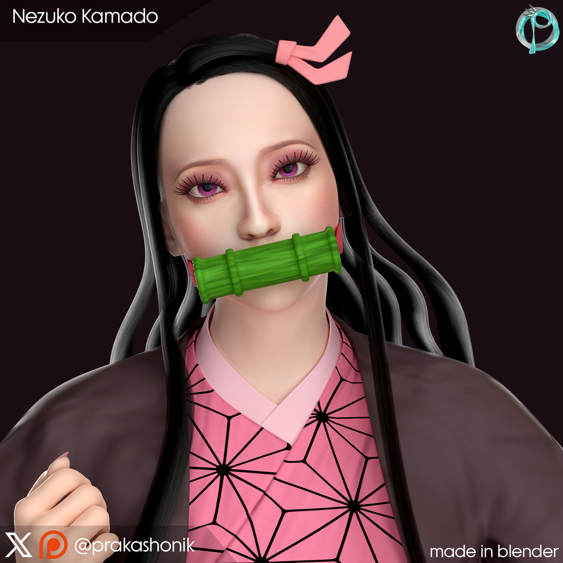 ArtStation - Nezuko