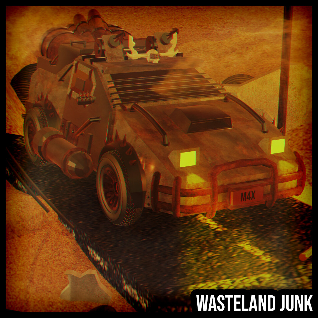 ArtStation - Wasteland Junk