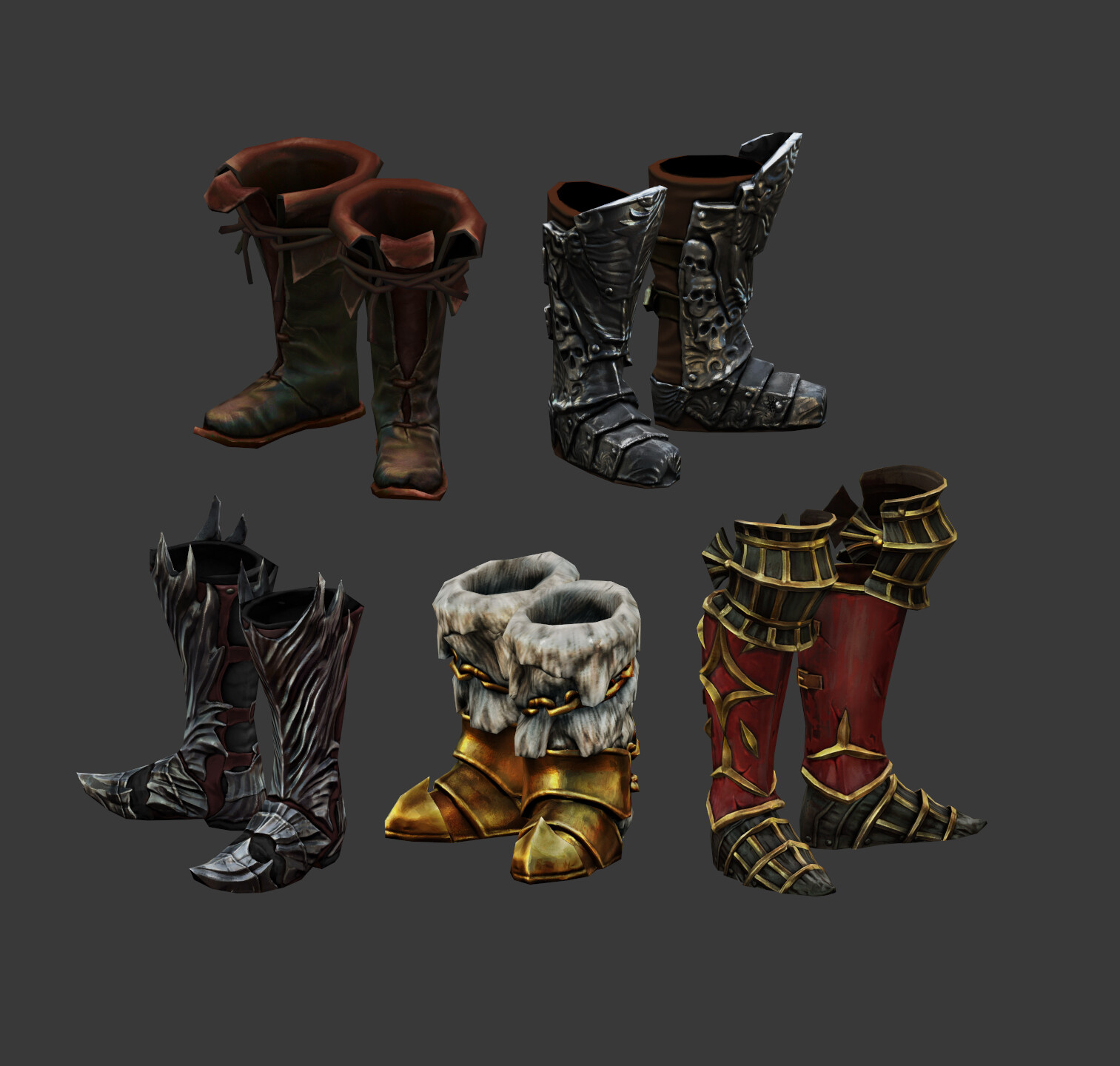 ArtStation - Boots pack