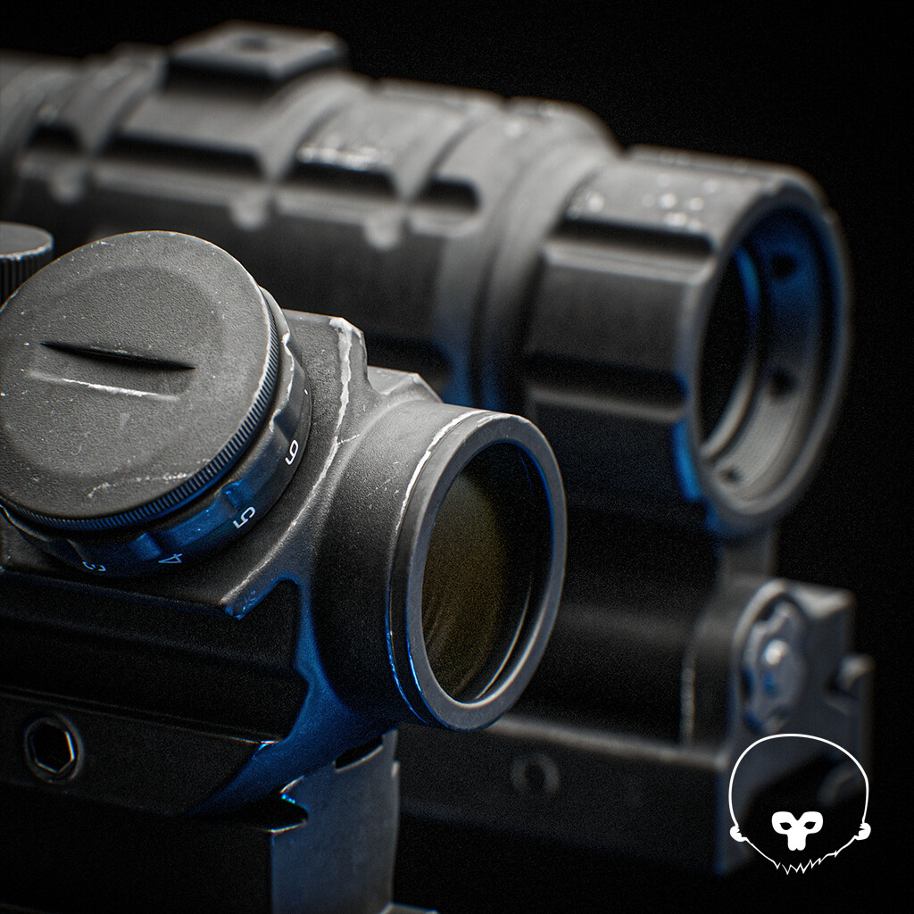 ArtStation - Bushnell TRS-25 & Leapers UTG3X